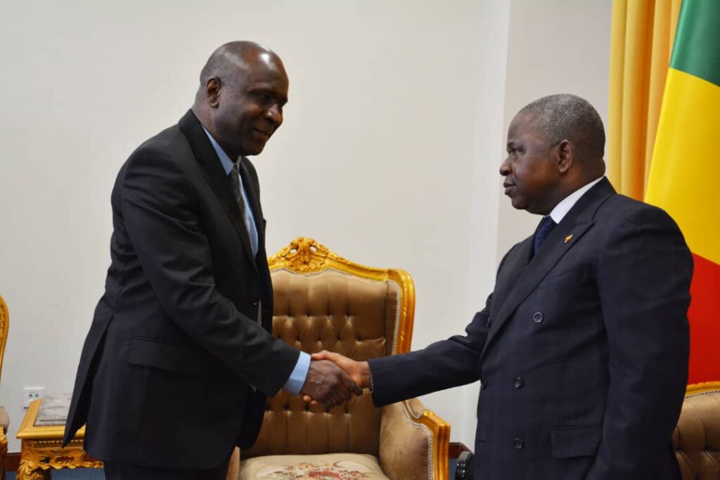 Le directeur général de MTN-Congo reçu par Pierre Ngolo - Sociéte.cg